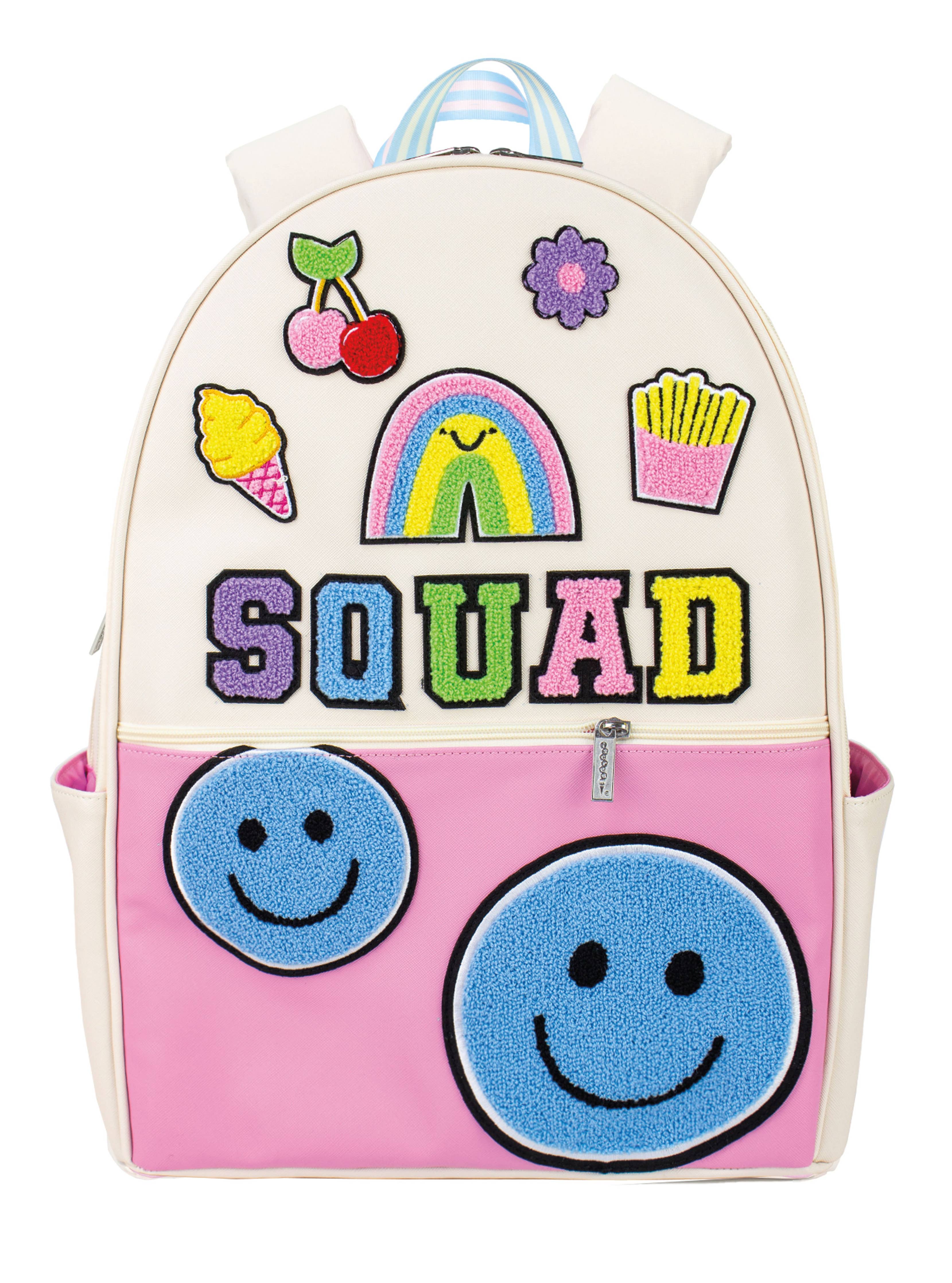 SMILE SQUAD BACKPACK – Stitching Around Collections